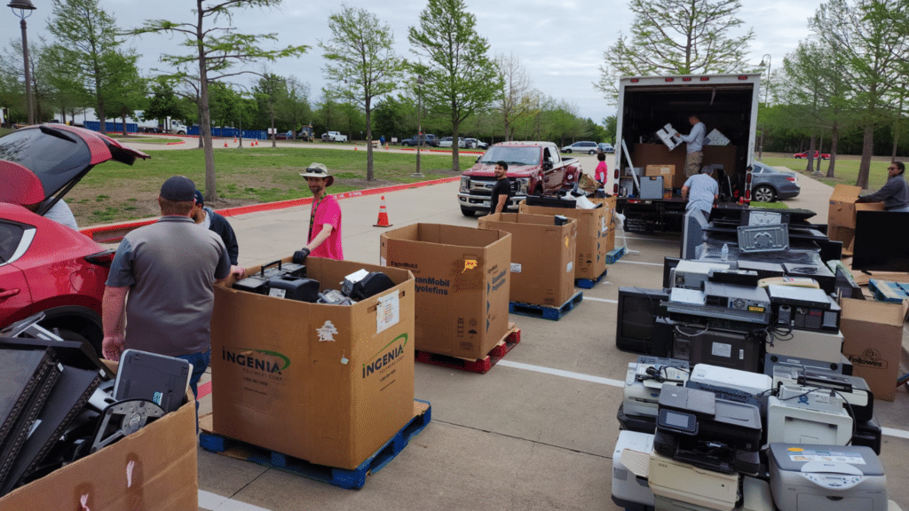 Electronic Recycling Event in Murphy, TX - United Electronic Recycling